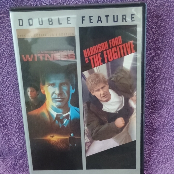 Media | Double Feature Dvd Witness The Fugitive | Poshmark
